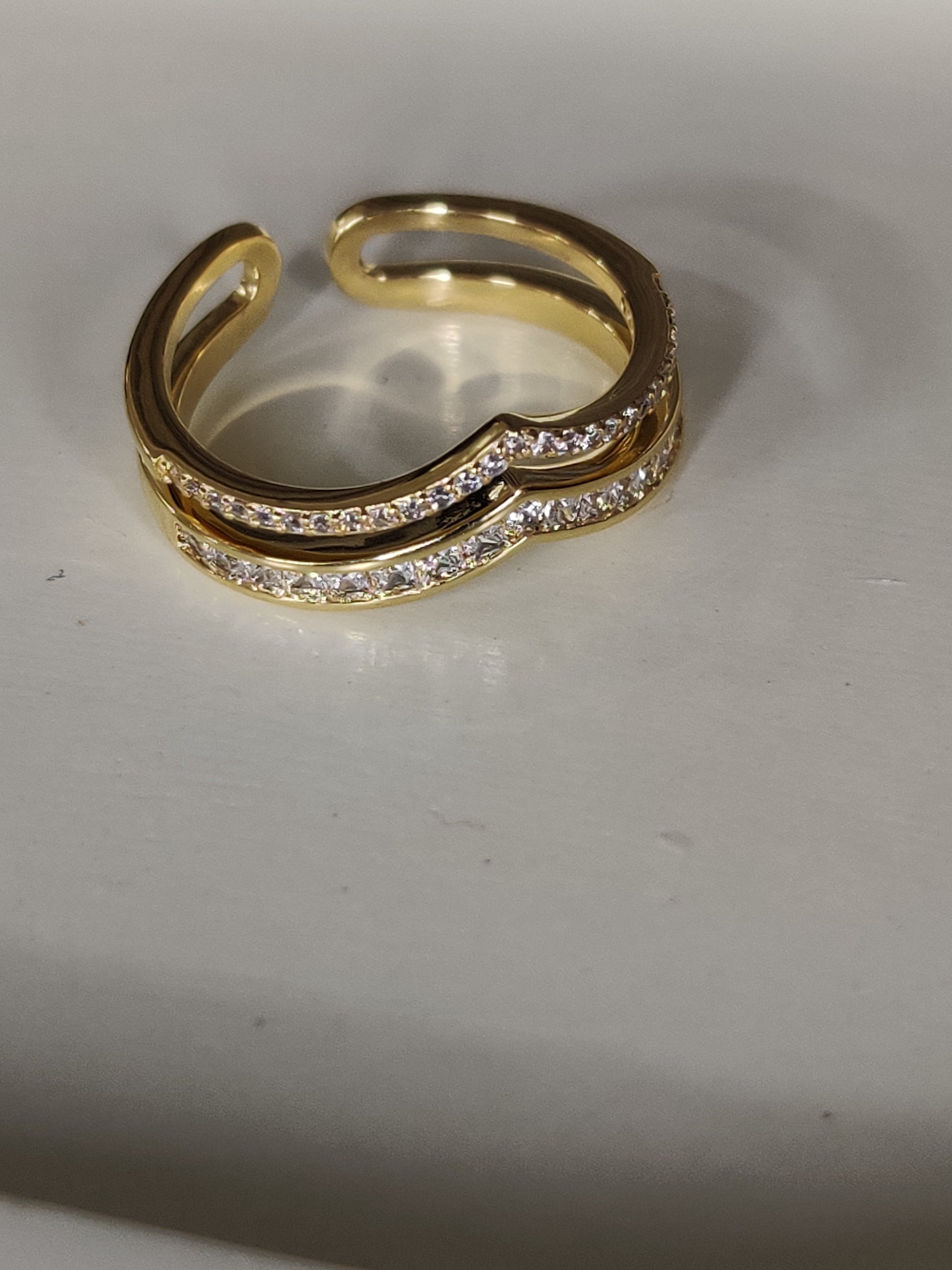 Chevron Ring – wooman